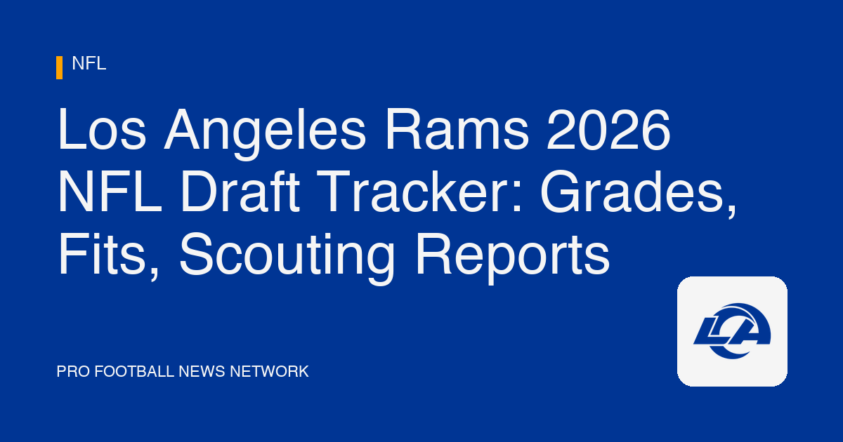2026 Rams Draft Tracker: Grades, Fits, Scouting Reports